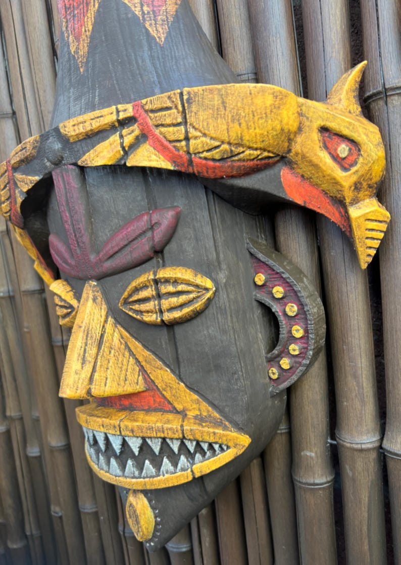 Enchanted Tiki Room Pele Mask Replica – Disneyland Prop From ...