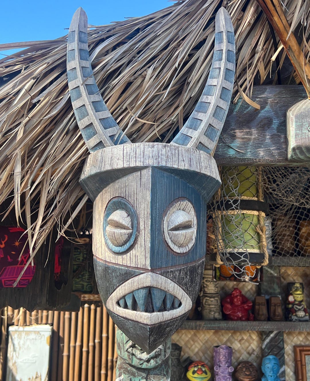 Adventureland Tiki Mask Replica "makoro" for Disney Park Fans – Unique ...