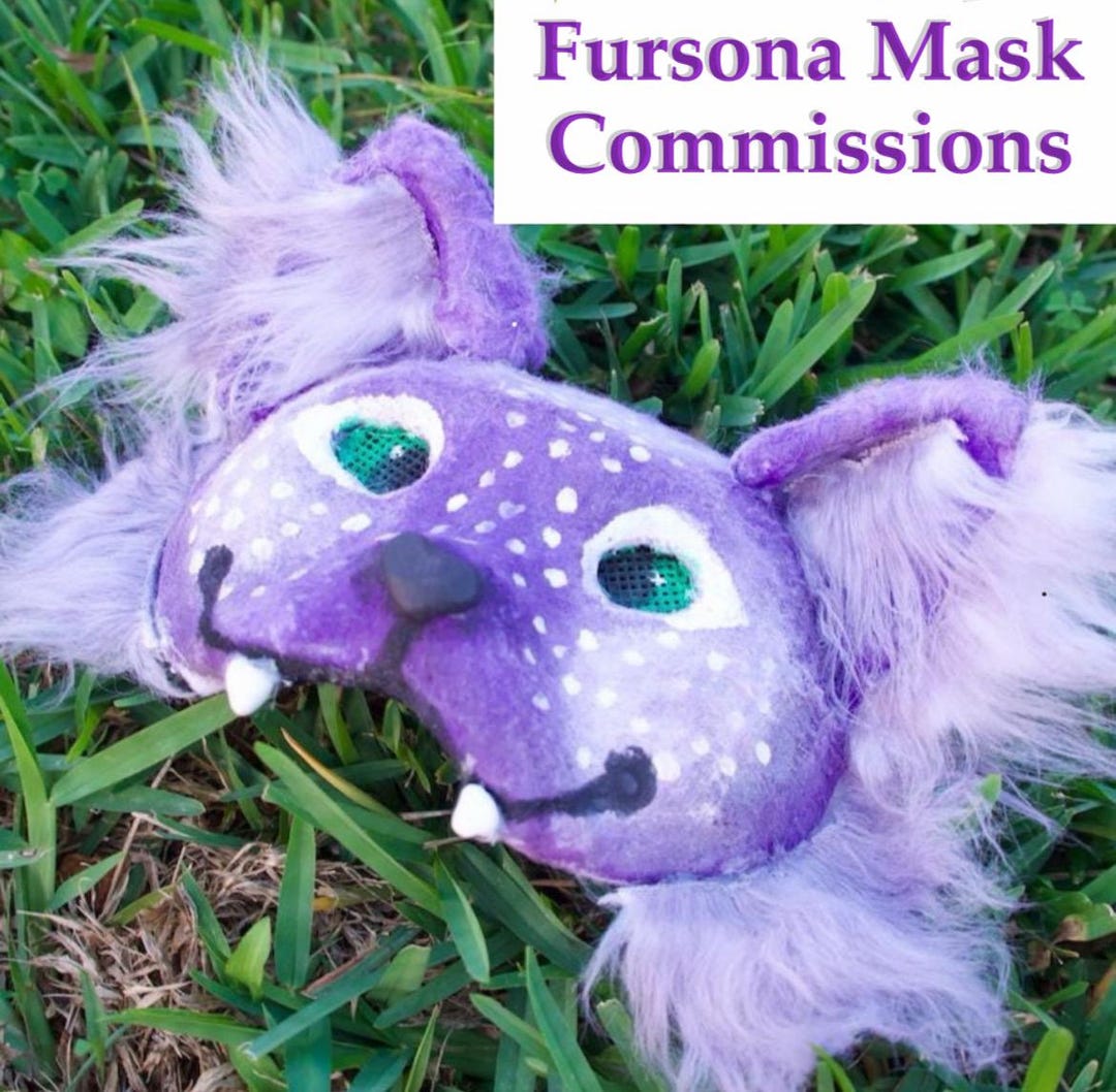 Fursona Mask Commissions - Etsy