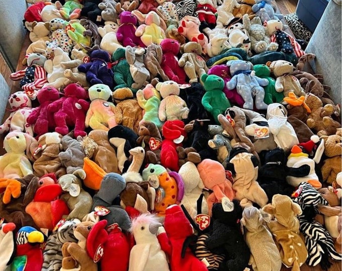 TY Beanie Baby princess the Bear That Honors Princess Diana. New, Never ...