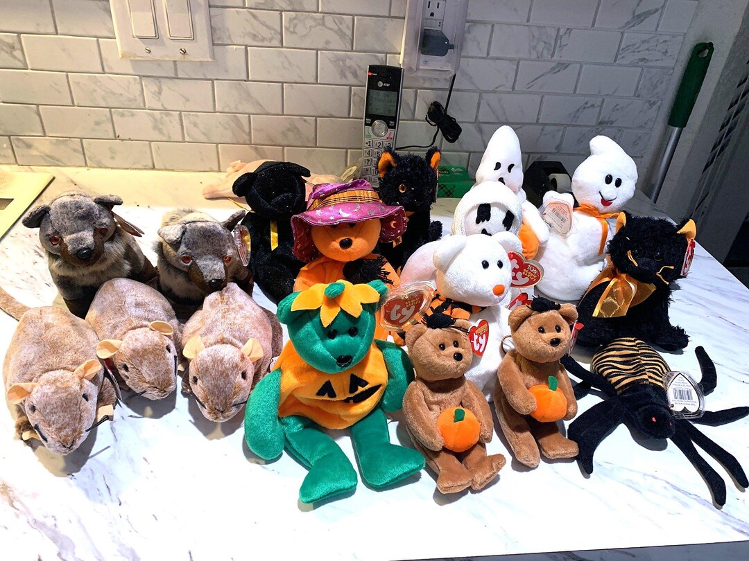 Ty Beanie Babies Halloween Beanie Babies Choice - Etsy