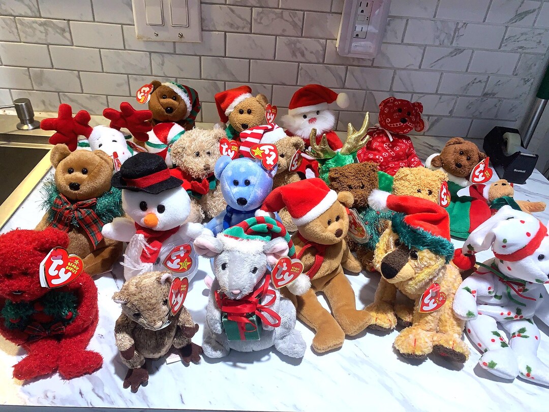 Ty Christmas Beanie Babies Prices Vary - Etsy