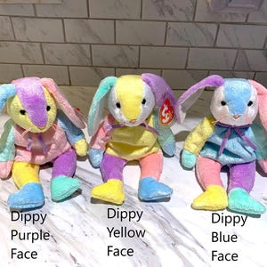 Ty Beanie Babies Easter Beanies Rabbit Bunny Beanies Price Varies - Etsy