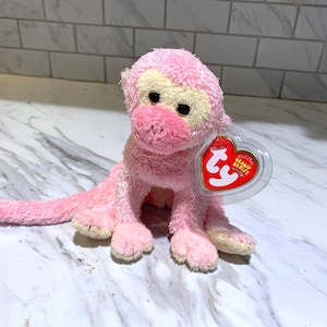 Ty Monkey Ape Beanie Babies Prices Vary - Etsy