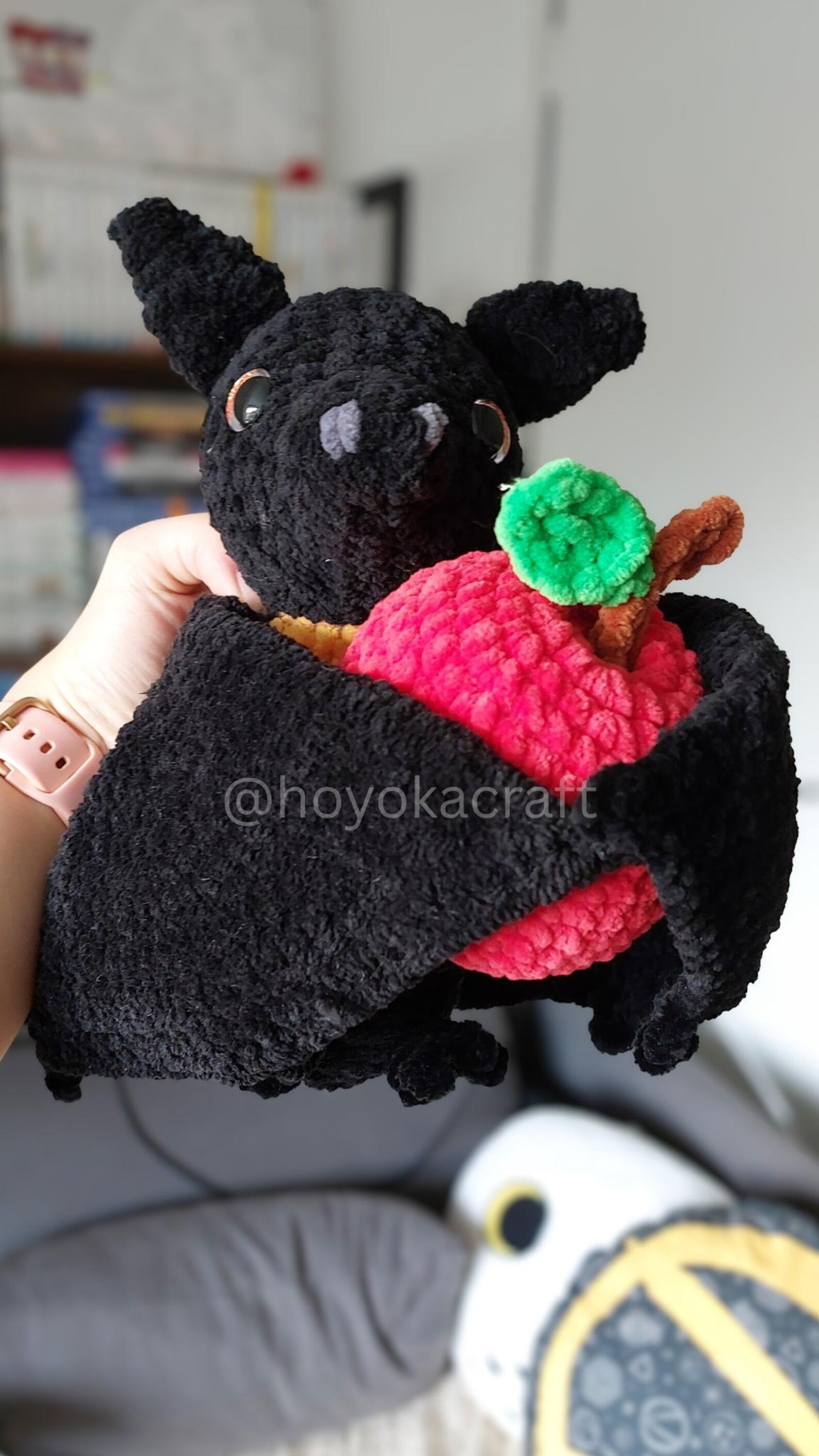 Fruit Bat Crochet Pattern: With 3 Different Fruit (PDF Pattern) - Etsy