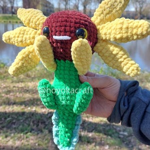 Sunflower Axolotl Crochet Pattern | Amigurumi Axolotl Plush | Spring ...