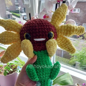 Sunflower Axolotl Crochet Pattern | Amigurumi Axolotl Plush | Spring ...