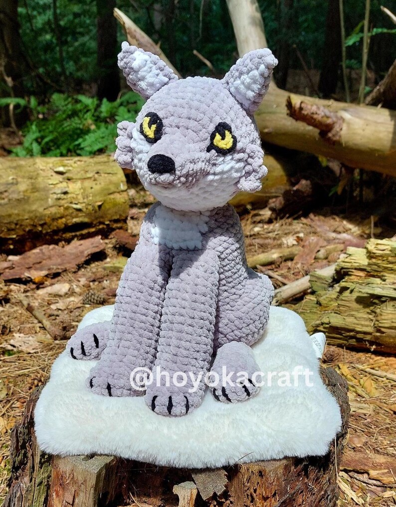 Wolf Crochet Pattern: Low Sew (PDF Pattern) - Etsy