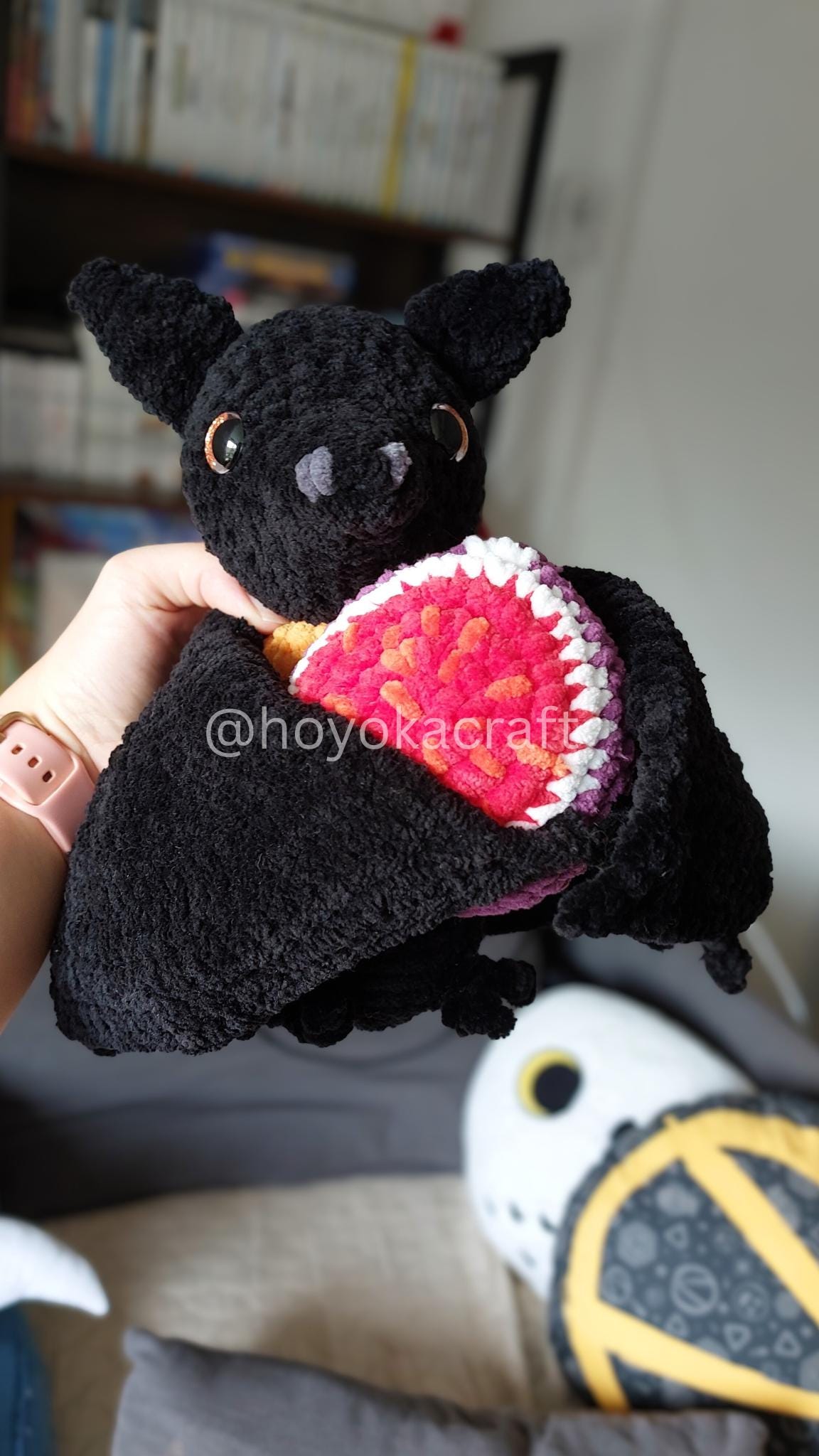 Fruit Bat Crochet Pattern: With 3 Different Fruit (PDF Pattern) - Etsy