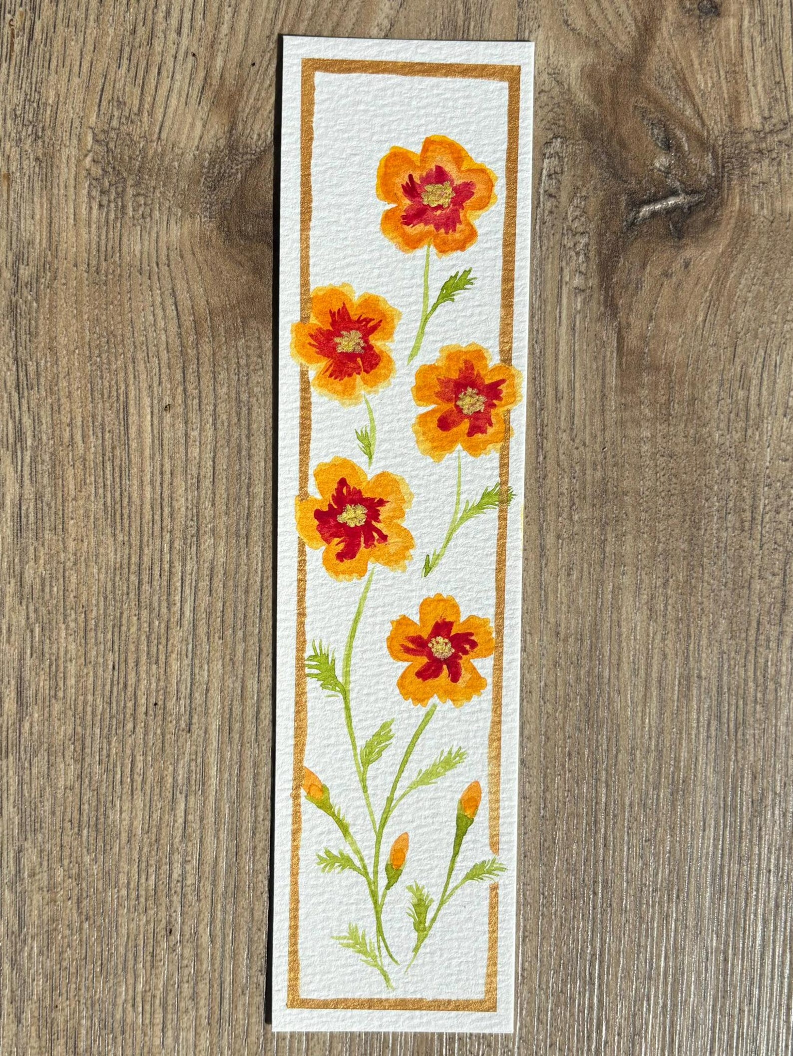Floral Watercolor Bookmarks - Etsy