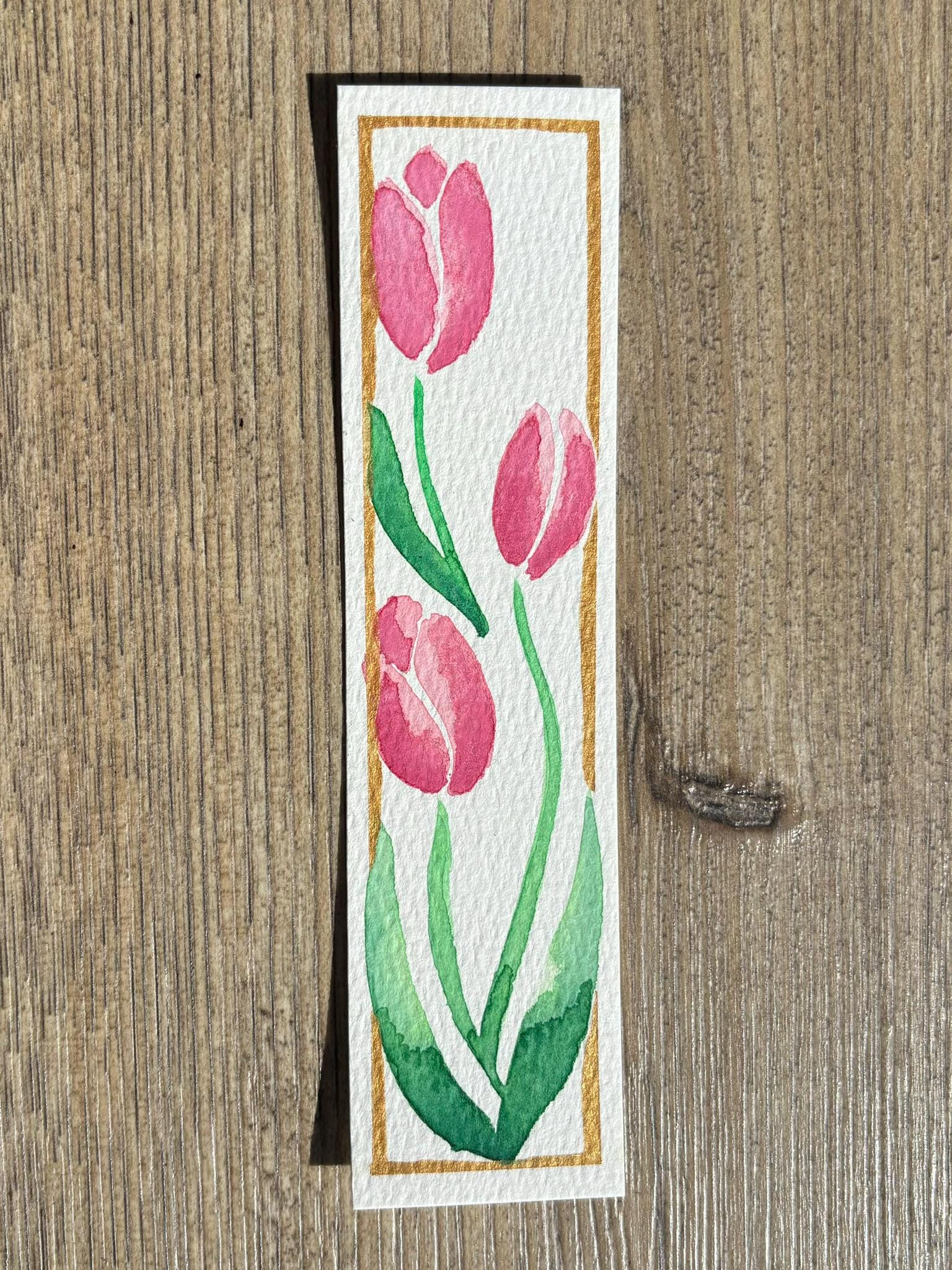 Floral Watercolor Bookmarks - Etsy