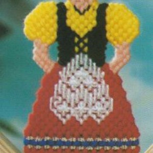 Vintage PDF Plastic Canvas Pattern - Dolls Around the World Chapter 2 ...
