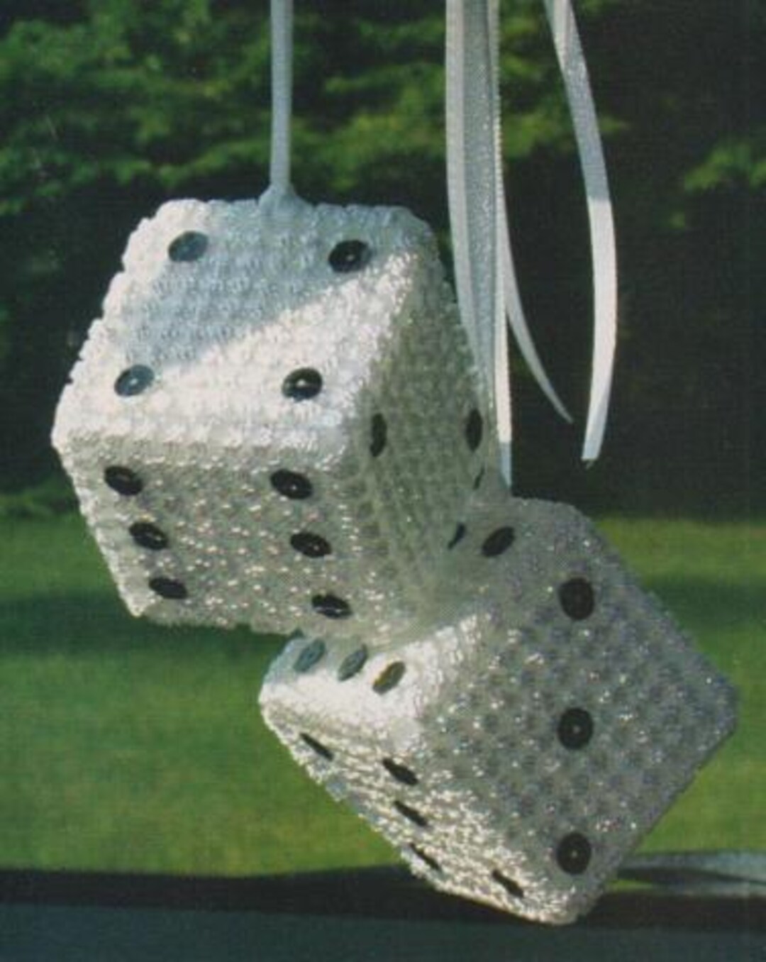 Vintage PDF Plastic Canvas Pattern - Lucky Dice - Etsy