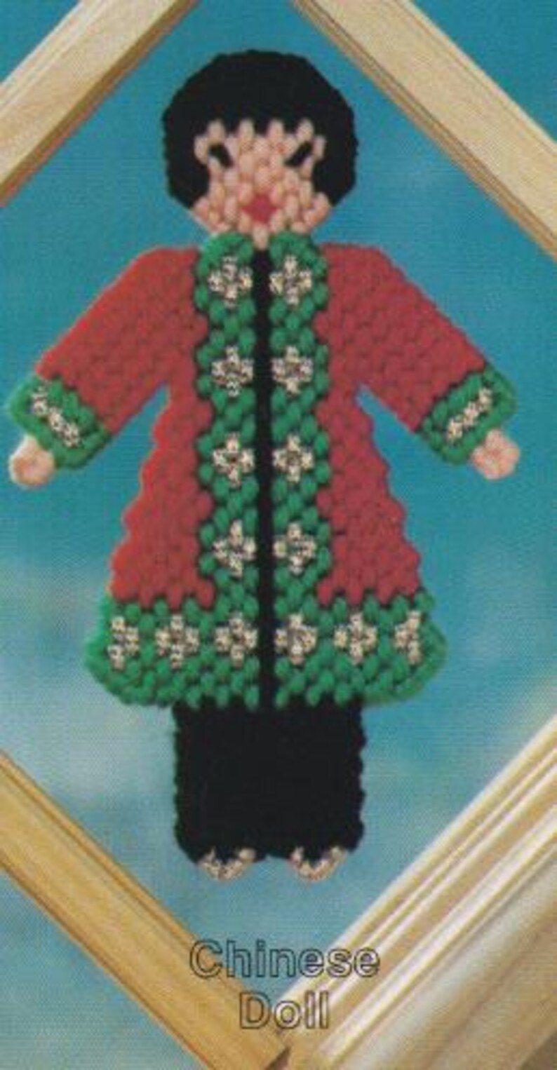 Vintage PDF Plastic Canvas Pattern - Dolls Around the World Chapter 2 ...