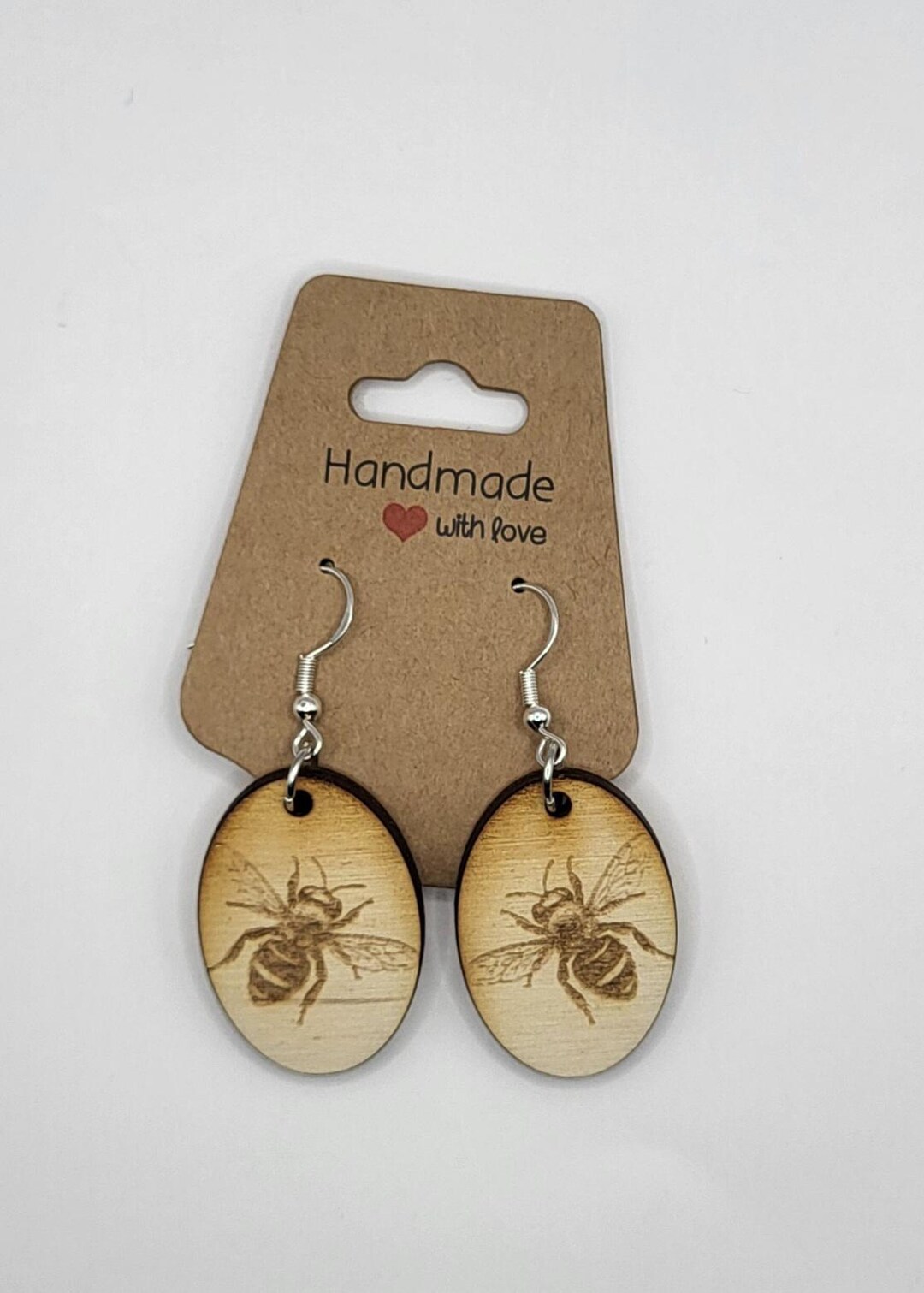 Bee Laser Engraving/cut Earrings SVG File DIGITAL DOWNLOAD - Etsy
