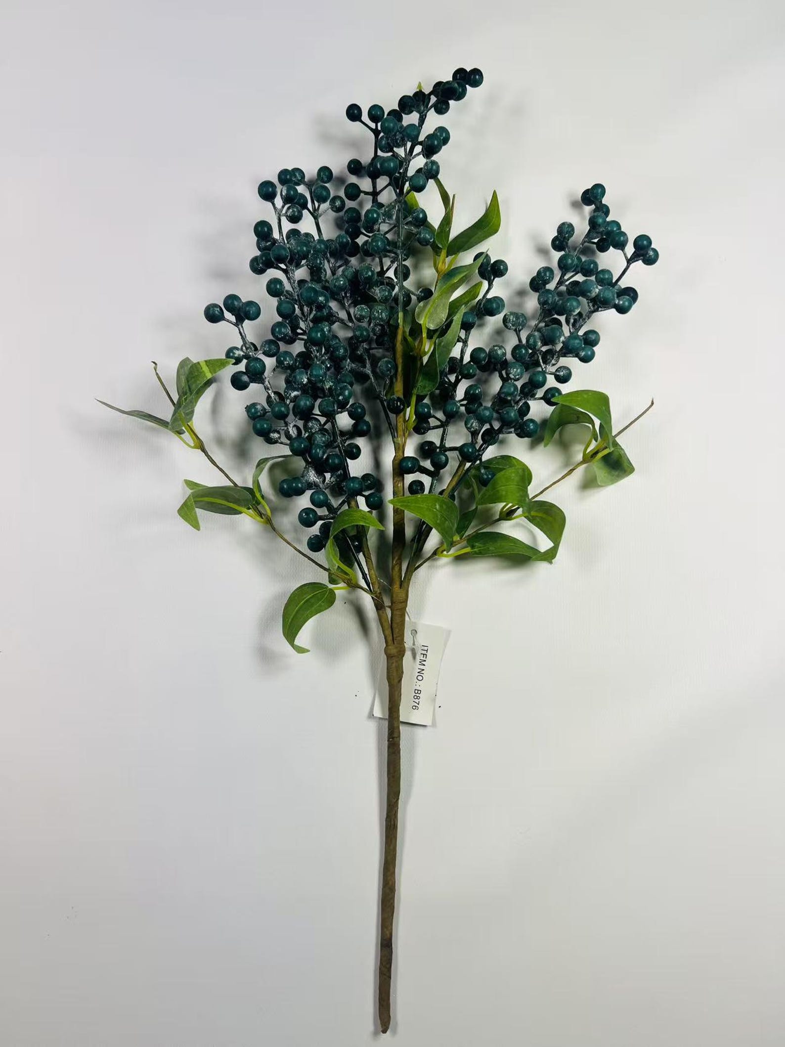 Artificial Blueberry Stem: 24" Faux Berry Floral Pick - Etsy