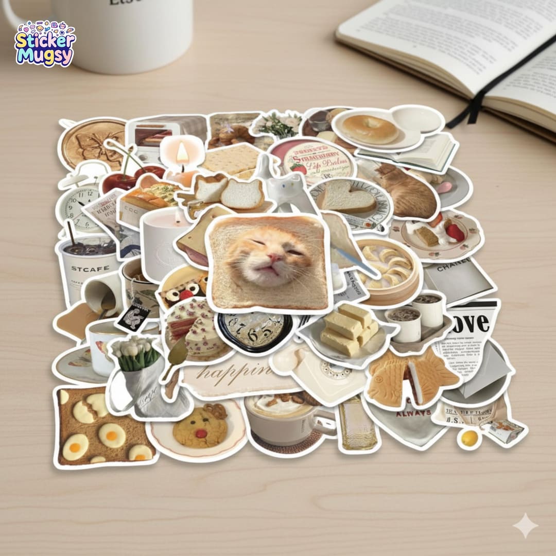 Funny Laptop Stickers Pack | Cute Waterproof Aesthetic Decals | Car ...