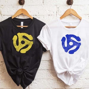 Vinyl Record SVG PNG Bundle 45 Rpm Adapter, Retro Turntable Center ...