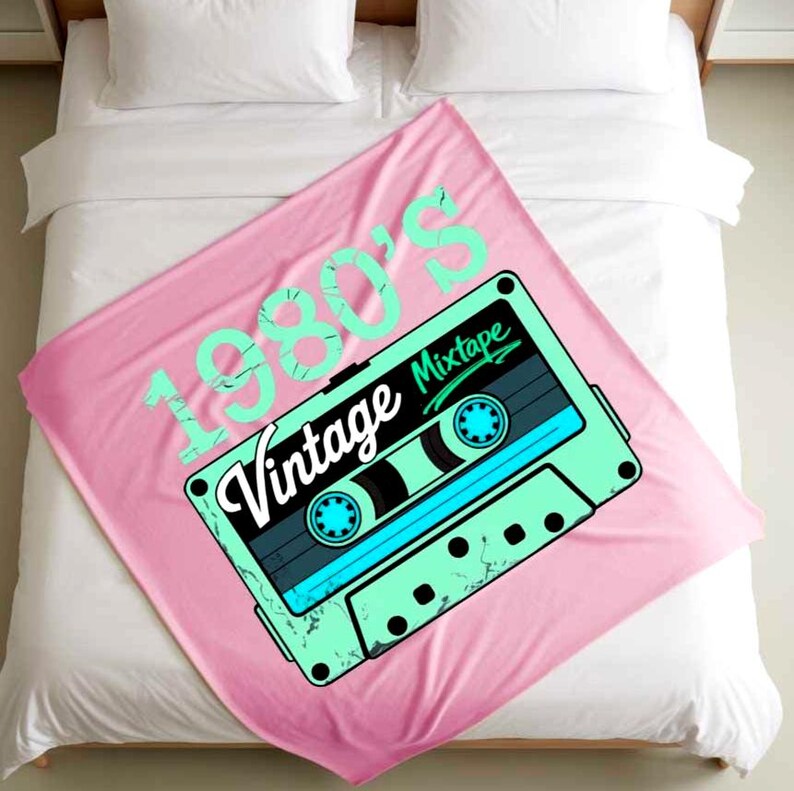 Music SVG PNG Bundle 2 Versions 80s Vintage Mixtape Cassette Mix and ...
