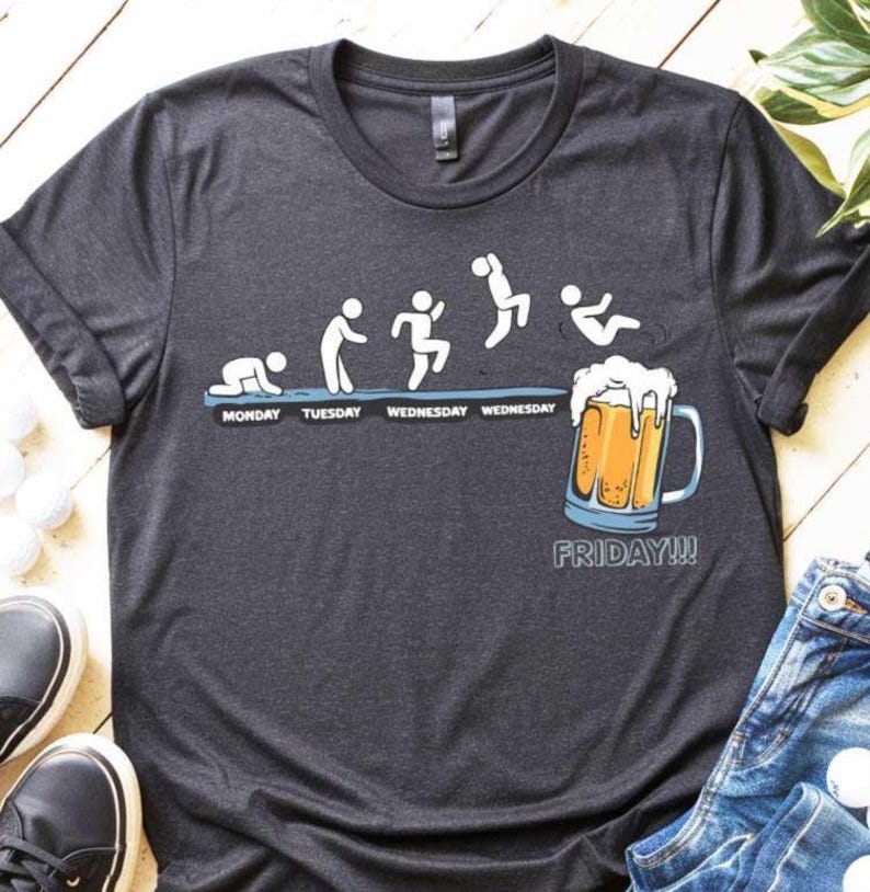 Funny Work SVG PNG Pictogram Week Design, Stick Figure Monday to Friday ...