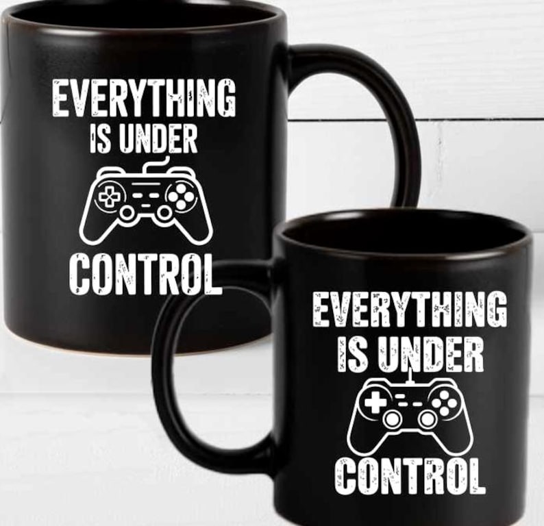 Everything is Under Control Game Controller Design SVG PNG Bundle 4 ...