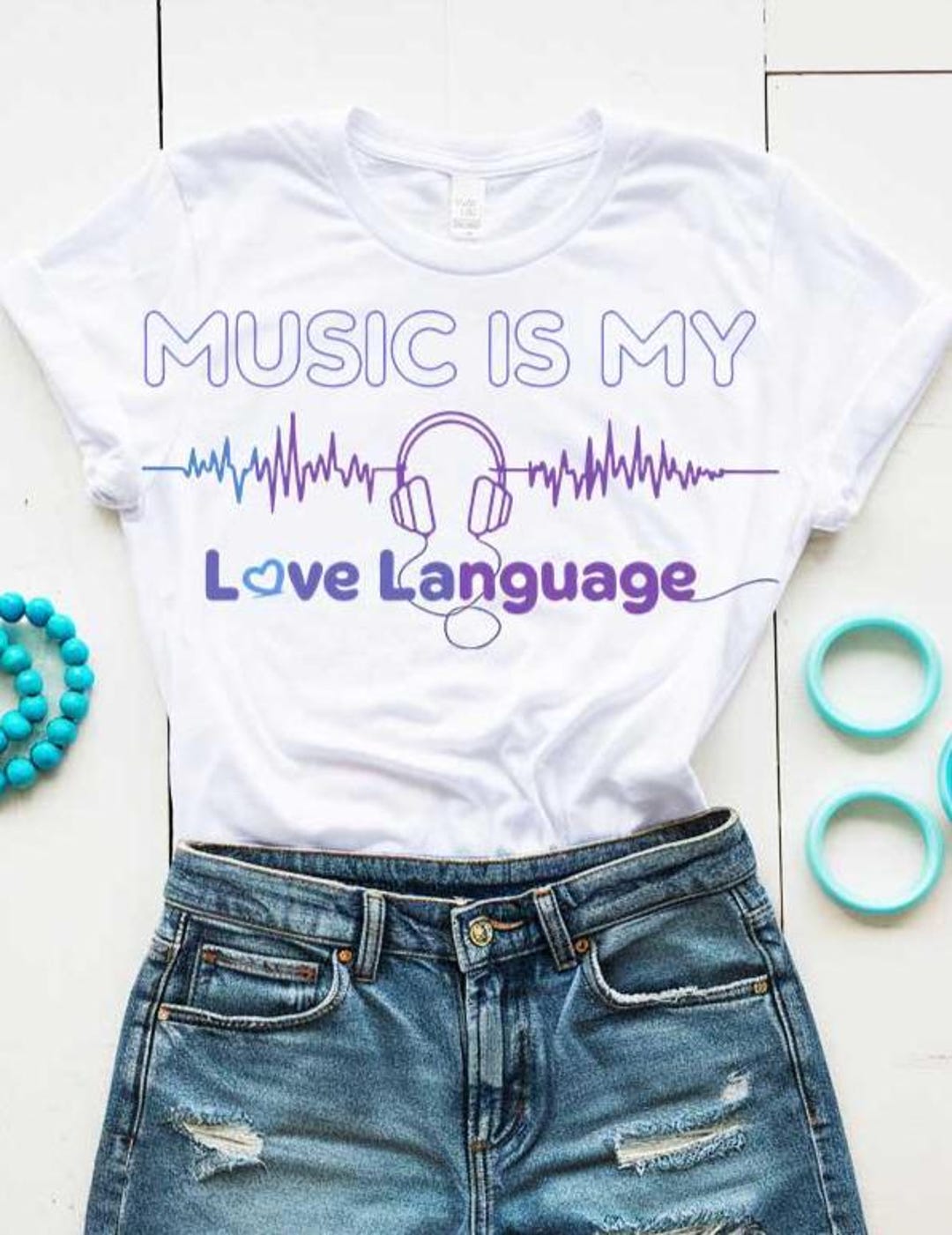 Music SVG PNG Music is My Love Language Quote, Music Lover Clipart, DJ ...