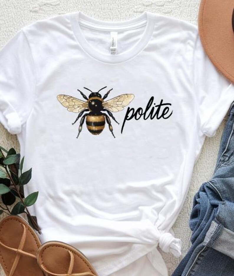 Bee PNG and SVG Spread Kindness Digital Download, Bee Polite Positive ...