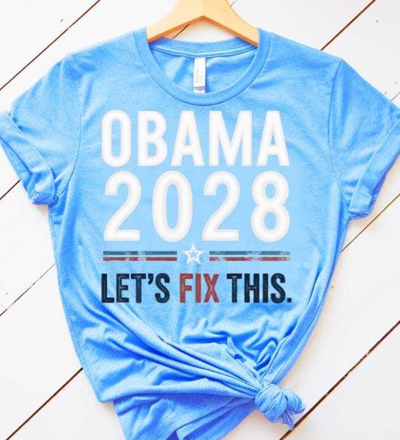 Obama 2028 Let’s Fix This SVG PNG Political Campaign Design, Cricut ...