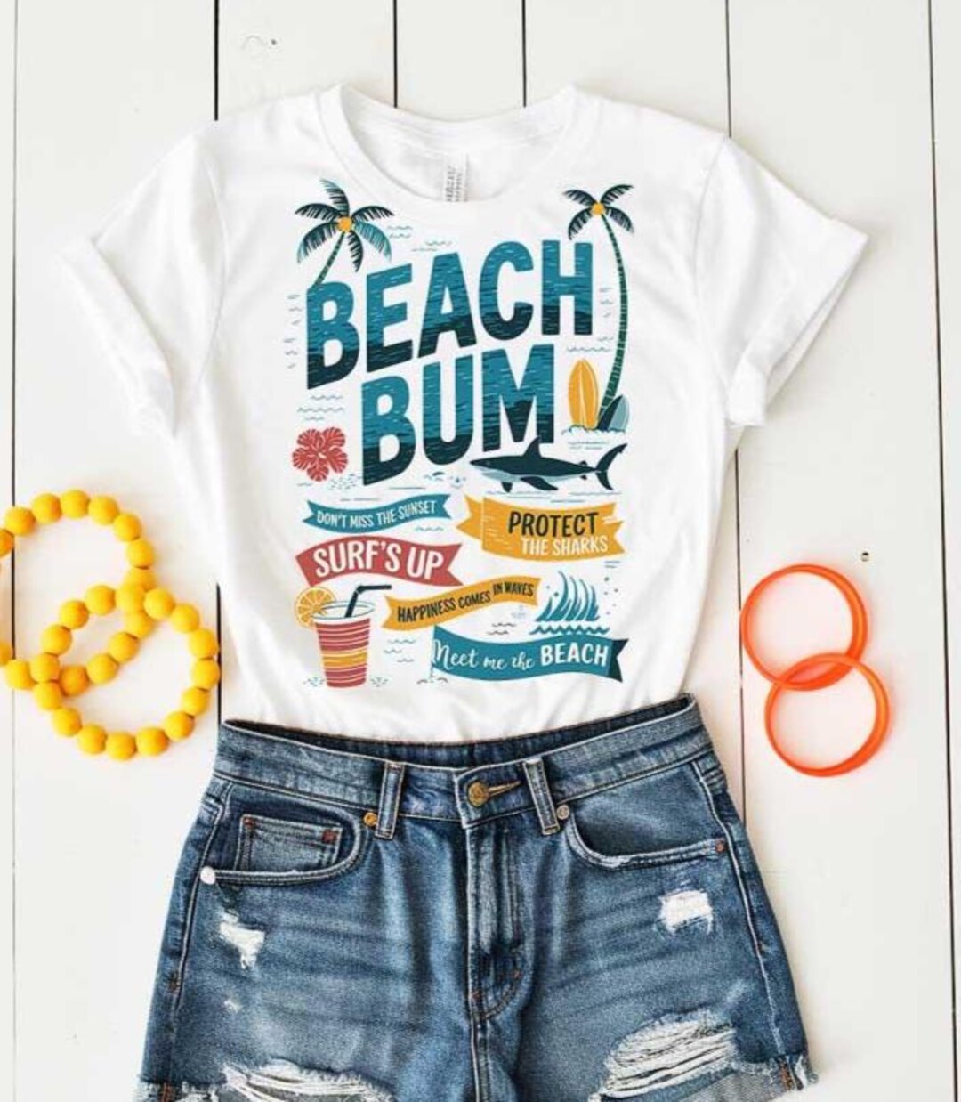 Beach PNG Beach Bum Summer Holiday Clipart Sun, Sand, and Surf Vibes ...