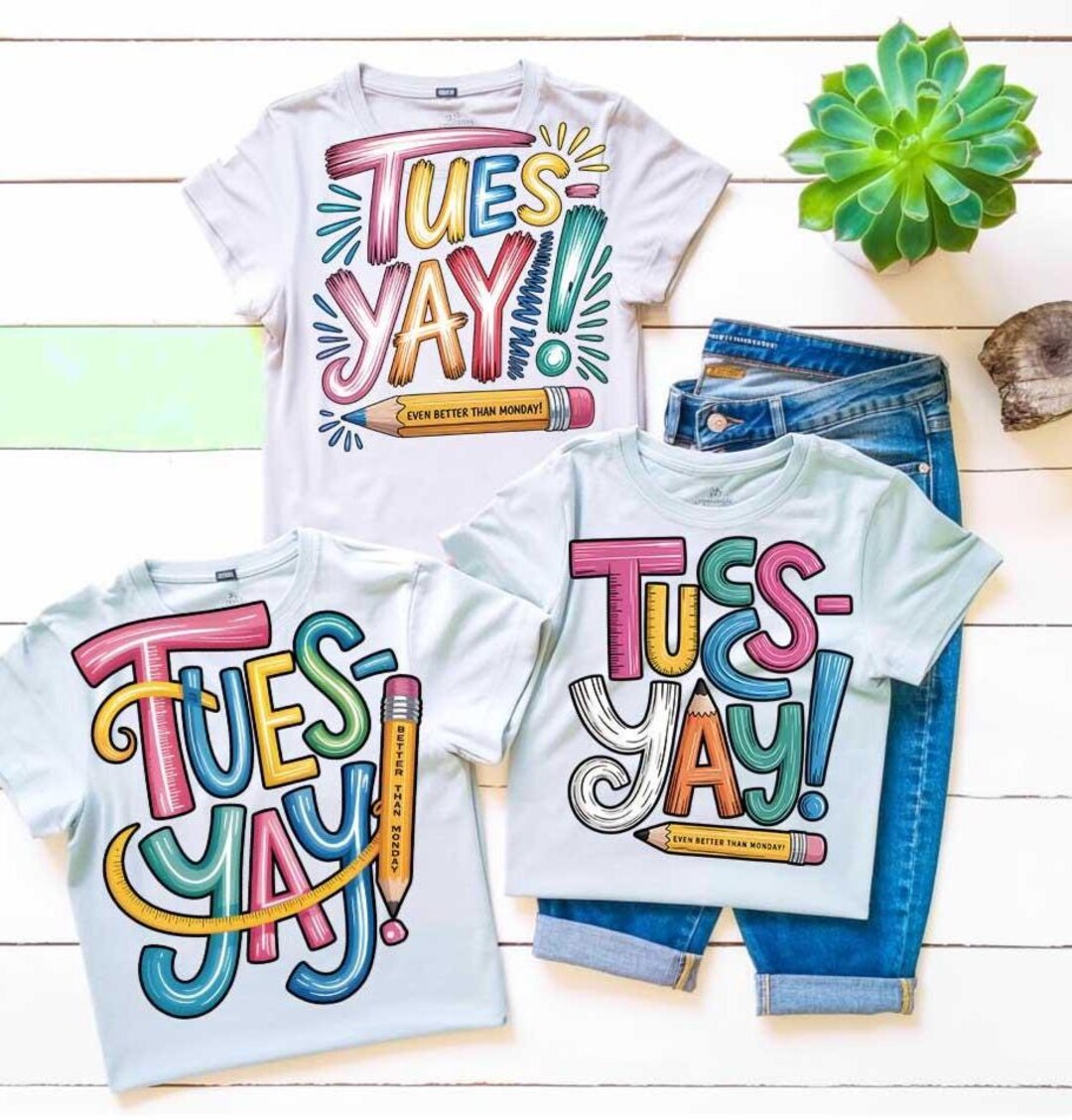 Teacher Tuesyay SVG: Funny Tuesday Quote, Classroom Sublimation Design ...