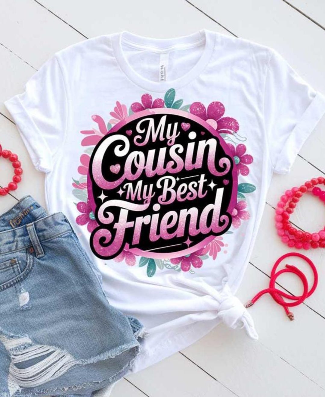 My Cousin My Best Friend PNG in Pink Cousins SVG, Cousin Quote SVG ...
