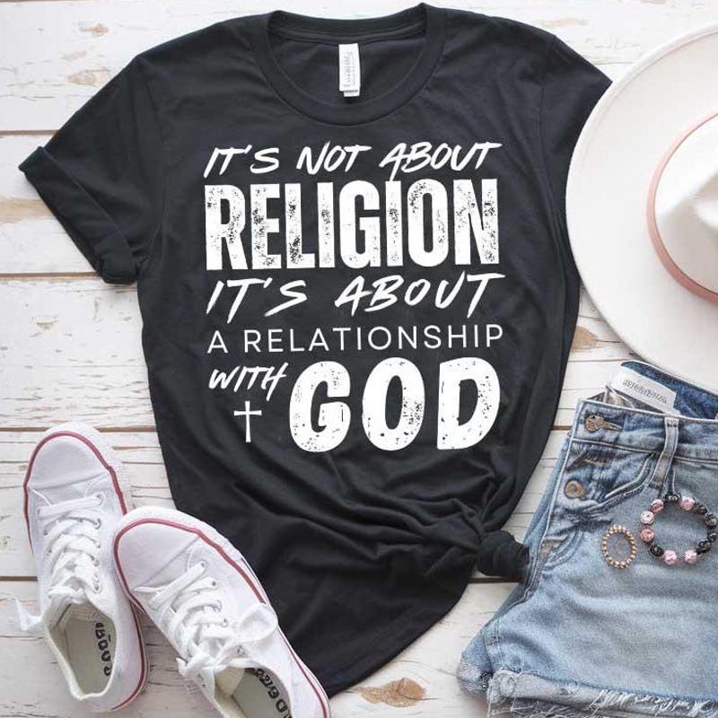 Jesus Its Not a Religion - Etsy