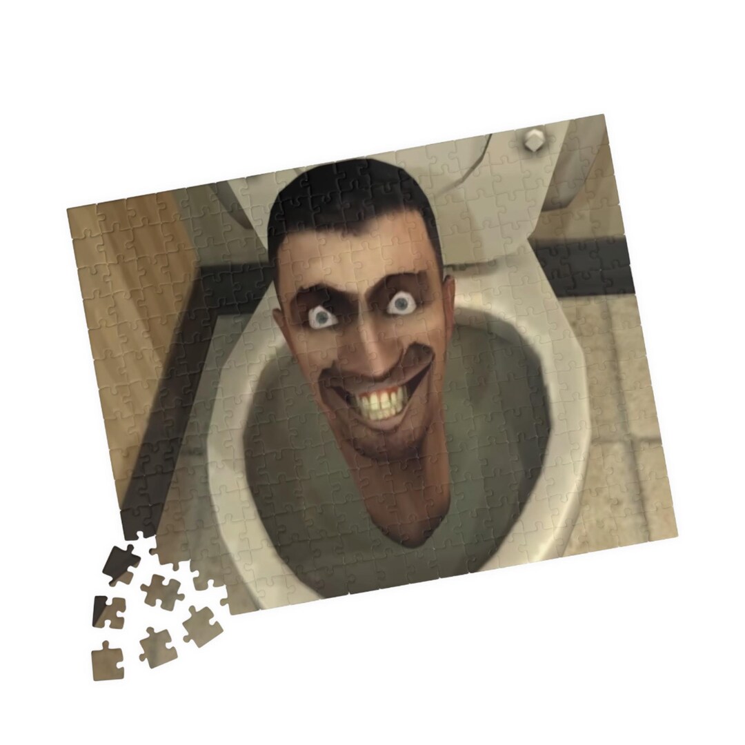 Skibidi Toilet Brainrot Meme Horizontal/vertical Puzzle (110-1014 ...