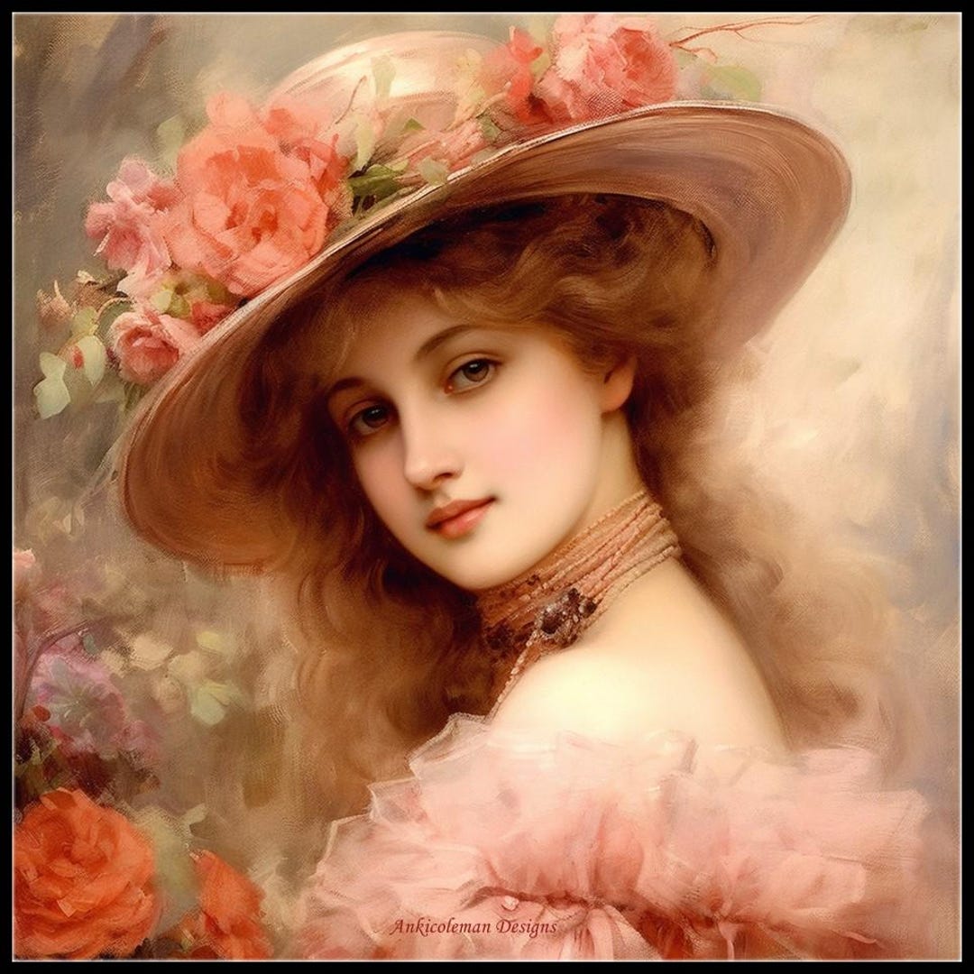 A Lady's Splendor - Cross Stitch Patterns - Printable Chart PDF Format ...