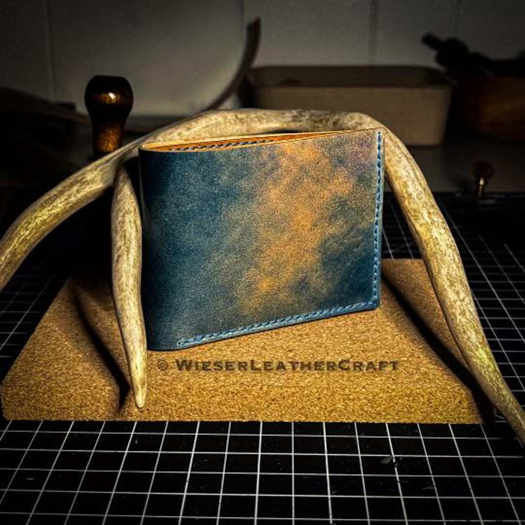 Marbled Shell Cordovan Wallet - Etsy