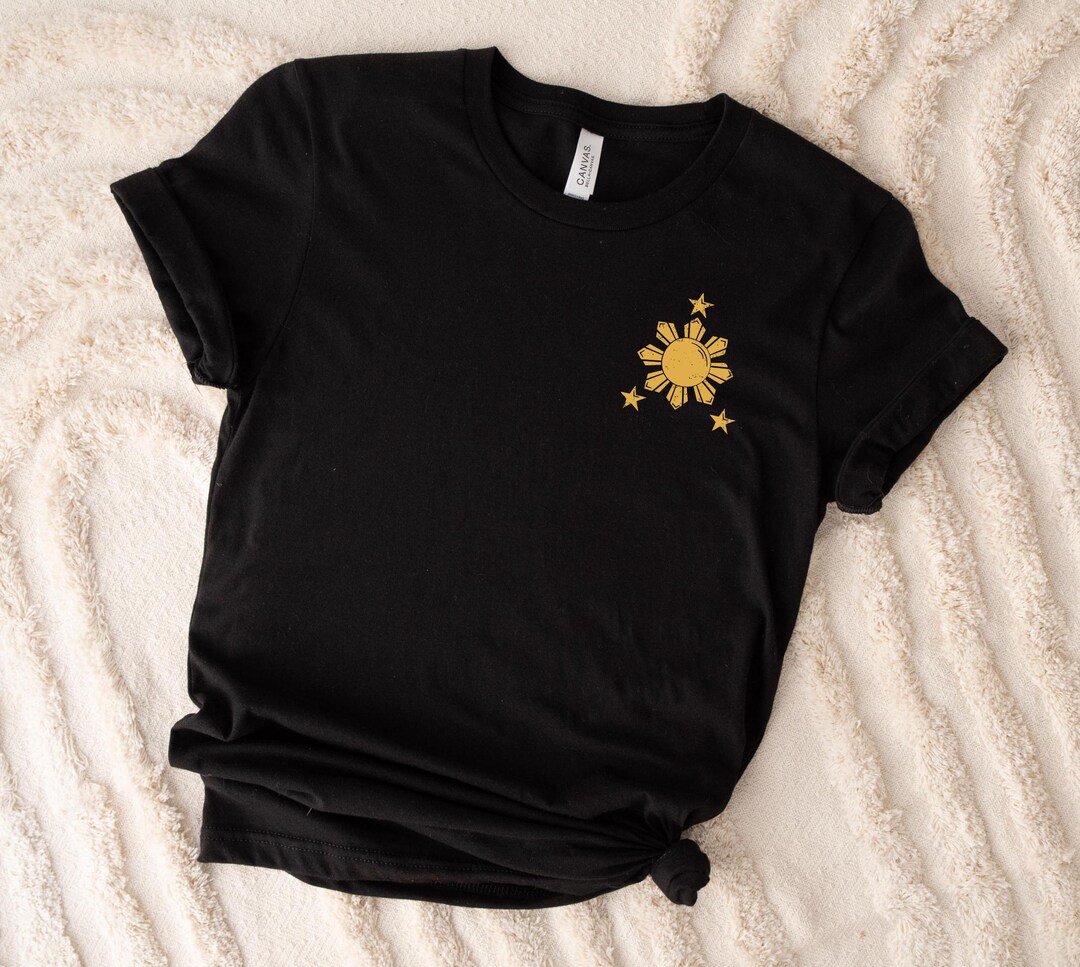 Filipino Star Pocket Tee, Vintage Philippines Graphic Shirt, Proud ...