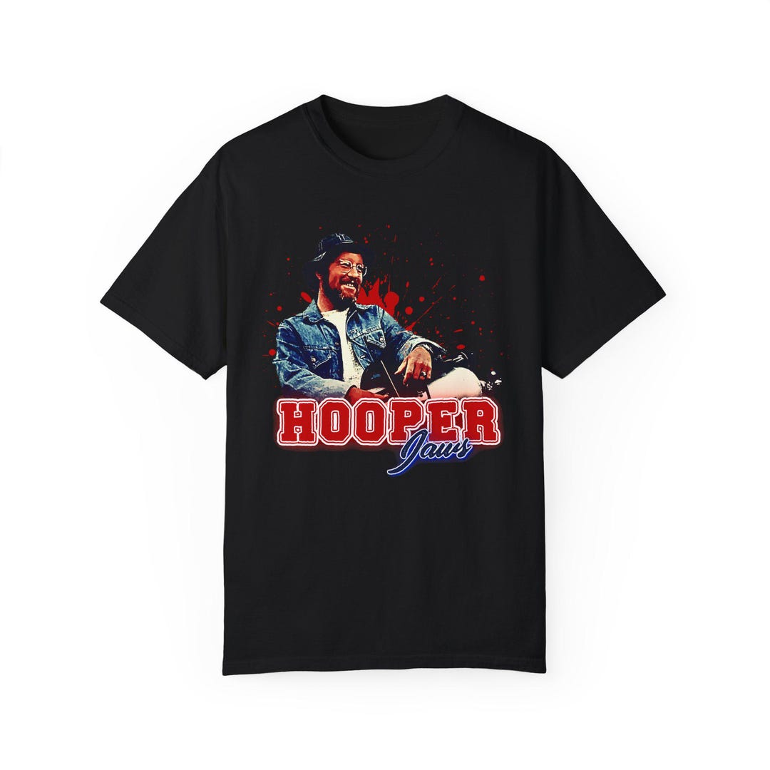Matt Hooper Jaws T-shirt - Vintage Shark Tee, Classic Movie Merch ...