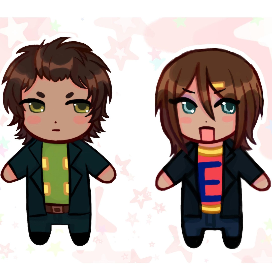 Minecraft Story Mode Keychain - MCSM Maya and Aiden - Etsy