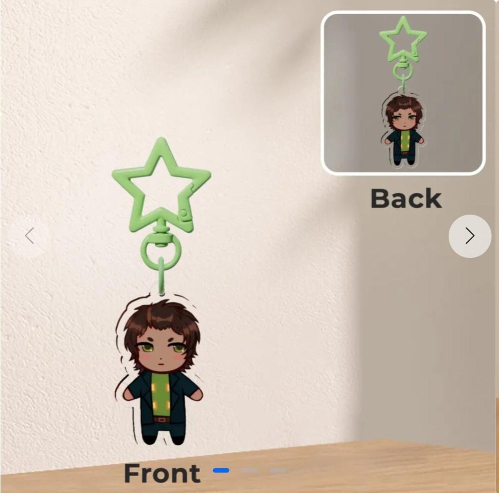 Minecraft Story Mode Keychain - MCSM Maya, Aiden, & Cassie - Etsy