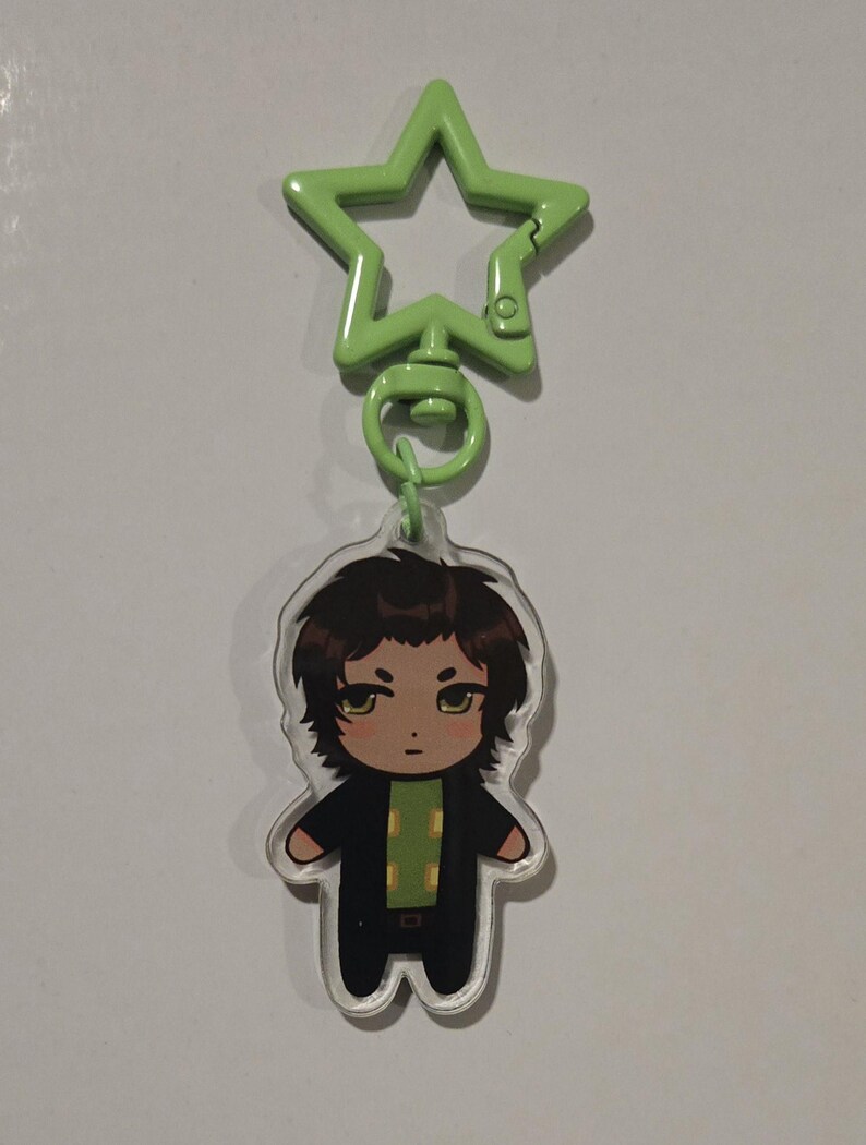 Minecraft Story Mode Keychain - MCSM Maya, Aiden, & Cassie - Etsy