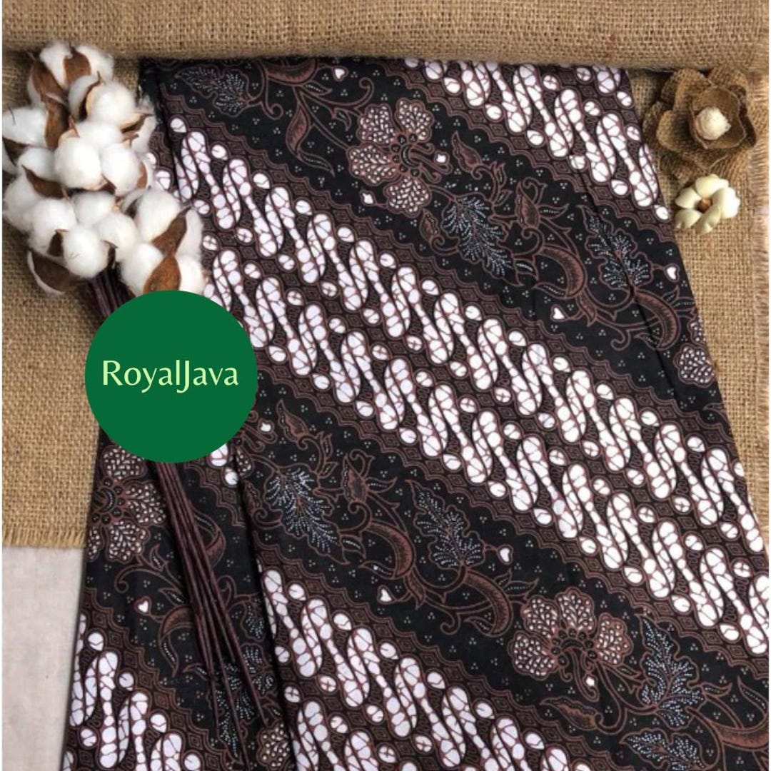 Indonesian Batik – Long Cloth – Handmade – Ethnic Textile for Sewing ...