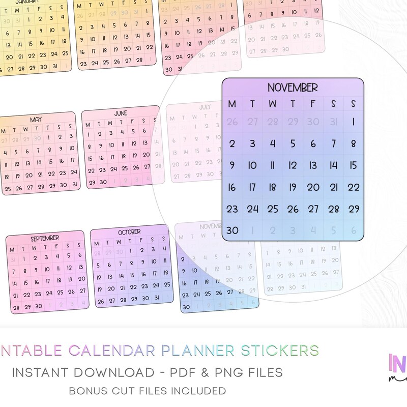 Waterproof Calendars - Etsy