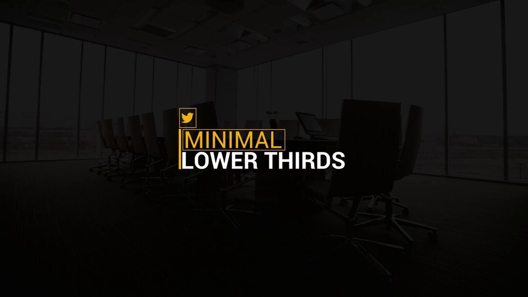 Creative Lower Third Animations After Effects Template | Dynamic Title ...