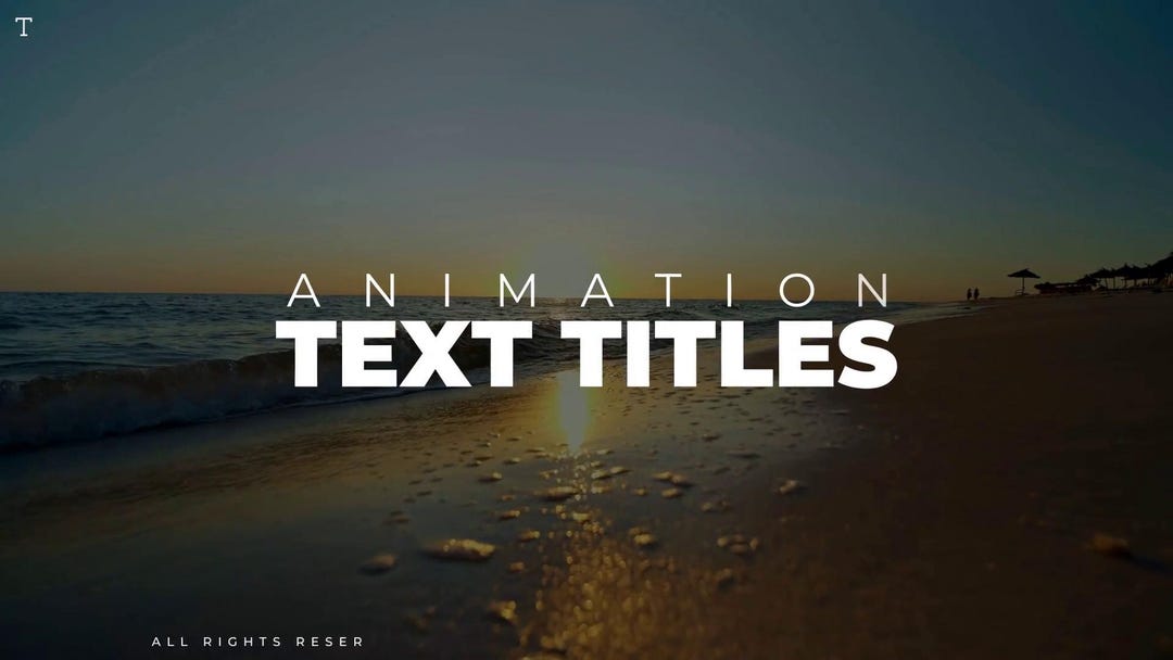 Text Animation Final Cut Pro X Template | Dynamic Typography | Motion Graphics | Editable Titles ...