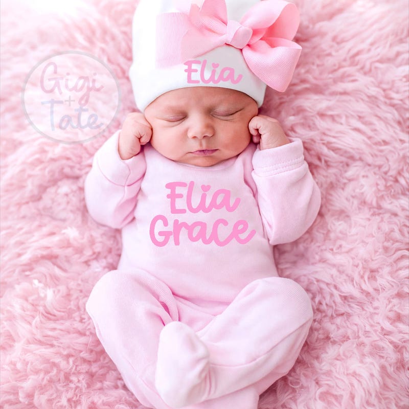 New Born Girls Bow - Etsy
