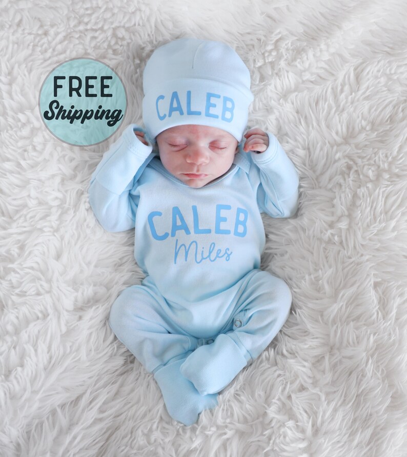 Newborn Boy Coming Home Outfit Baby Boy Gift Newborn Boy Outfit ...