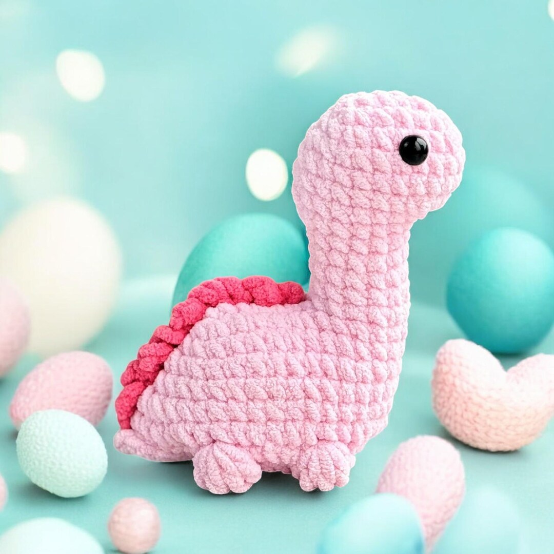 Dinosaur No-sew Crochet Bundle, Amigurumi Crochet Pattern, Dinosaur ...