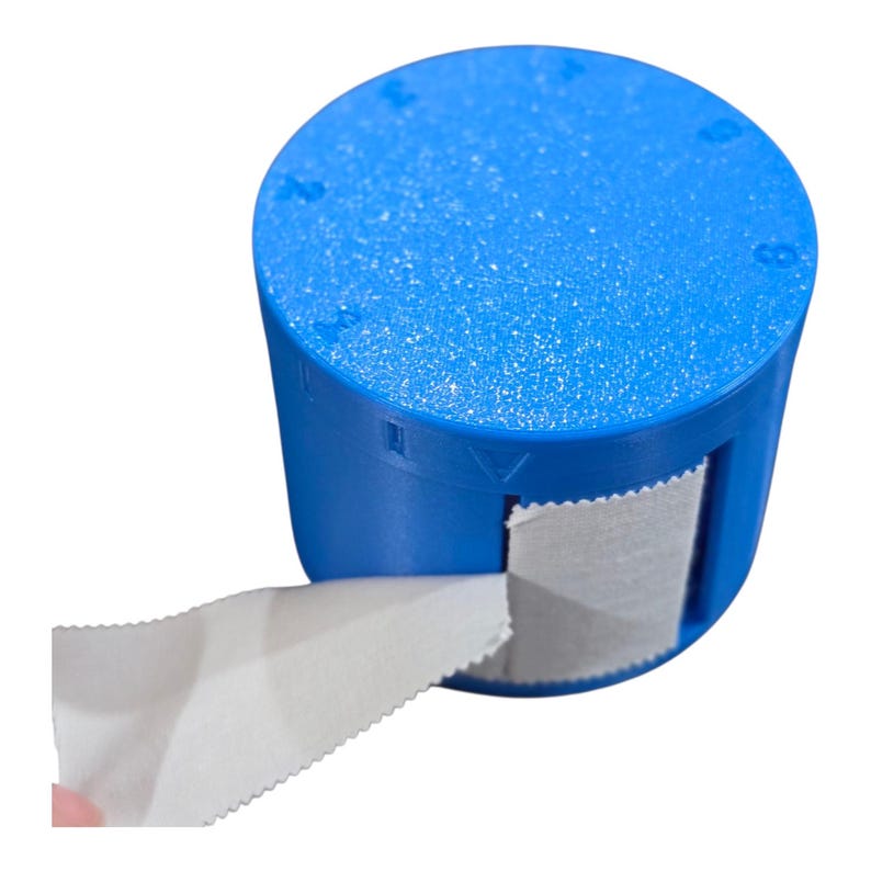 Atomic K Sports Tape Dispenser Container Cutter Measuring Marks Unique ...