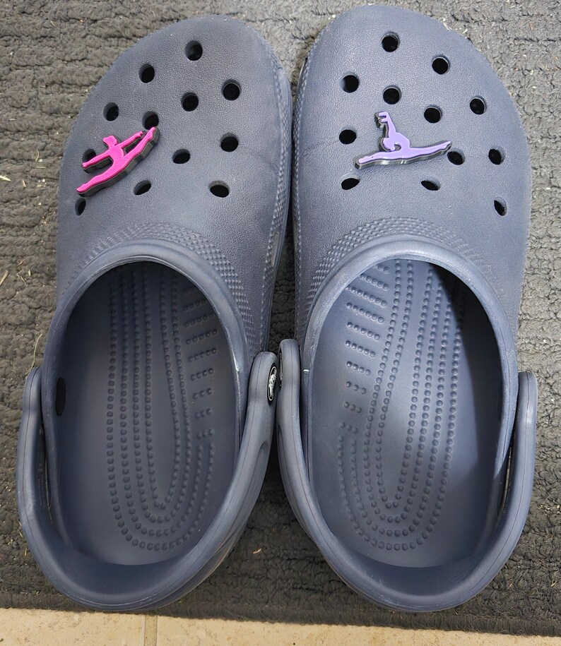 Crocs Charms Gymnast in Split set of 4pc - Etsy