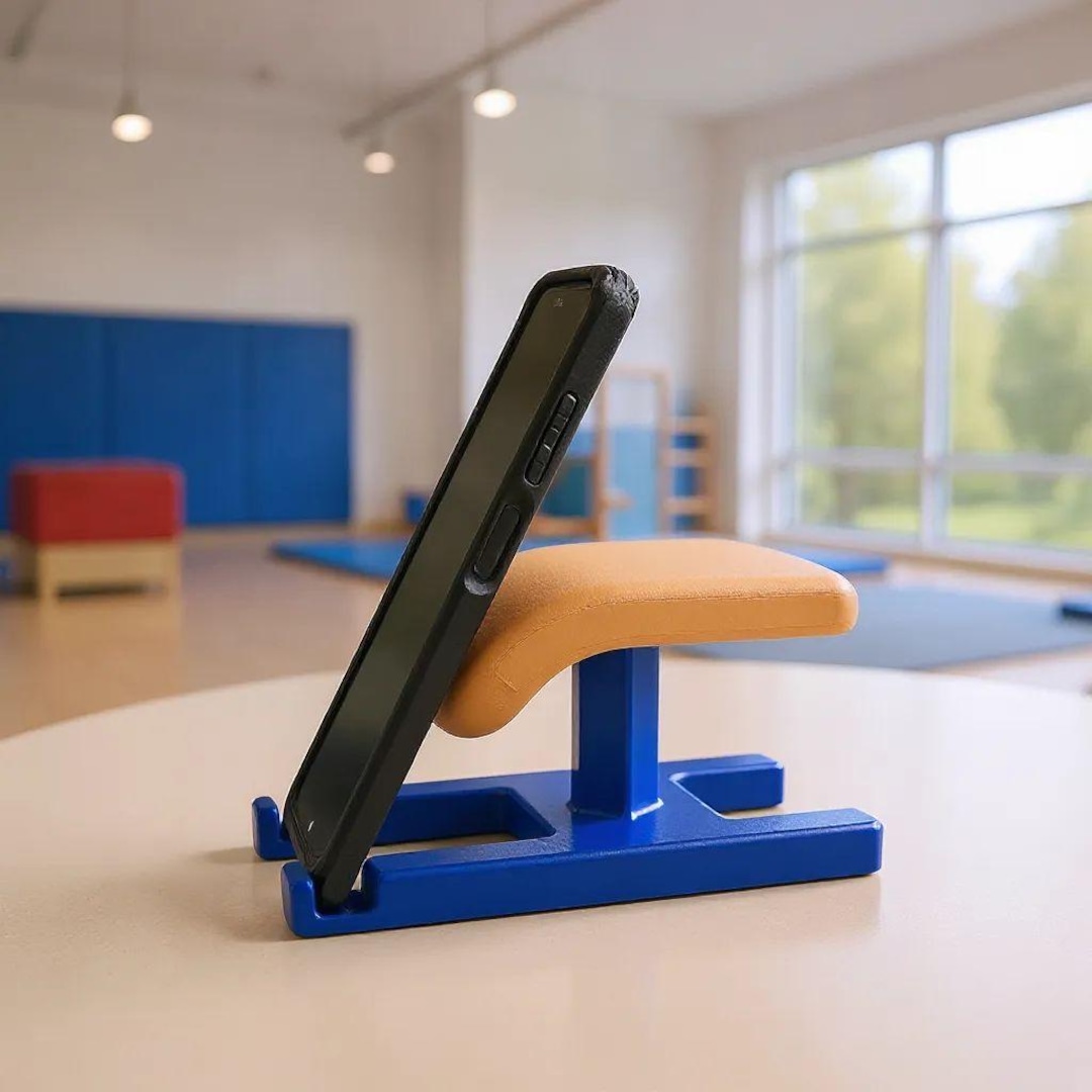 Mini Gymnastics Phone Stand Vault Table Cute Miniature Gymnastics Vault ...